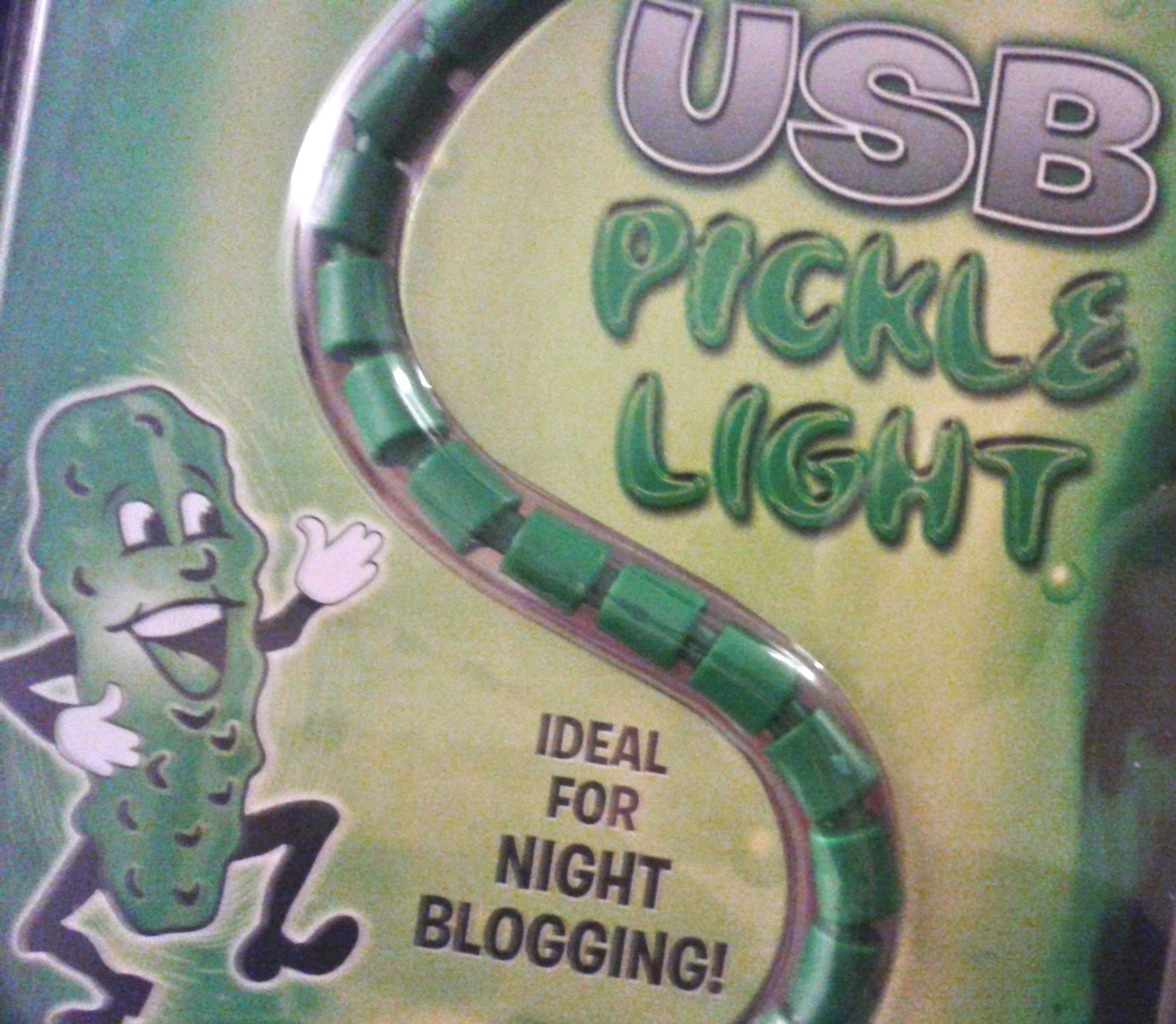 THE PICKLE LIGHT AT THE END OF THE TUNNEL – Define Normal